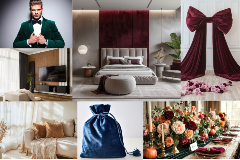Welur Aksamitny Royal / Welur Tkanina / Tkaniny - MaterialyTkaniny.pl